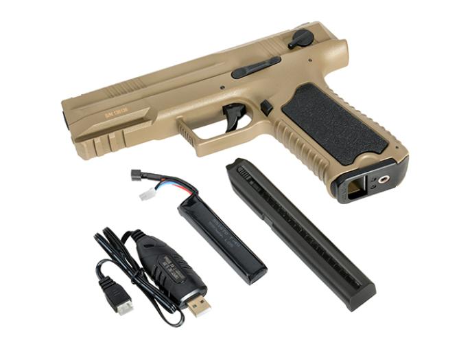 Softair Shop, Airsoft Gewehre und Softair Pistolen ab 14J - CM127 Tan ...
