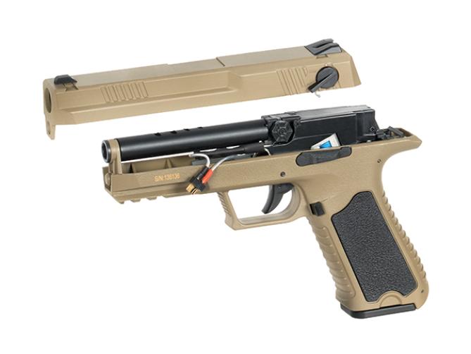 Softair Shop, Airsoft Gewehre und Softair Pistolen ab 14J - CM127 Tan ...