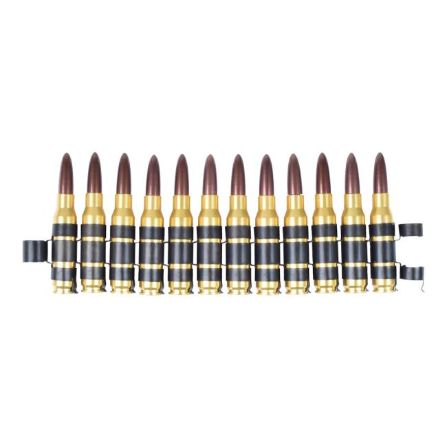 M249 / M60 Deko 7.62mm Dummy BULLETS CHAIN Metal