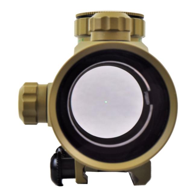 Softair Shop, Airsoft Gewehre und Softair Pistolen ab 14J - JS-Tactical Red Dot Tube 46mm Tan